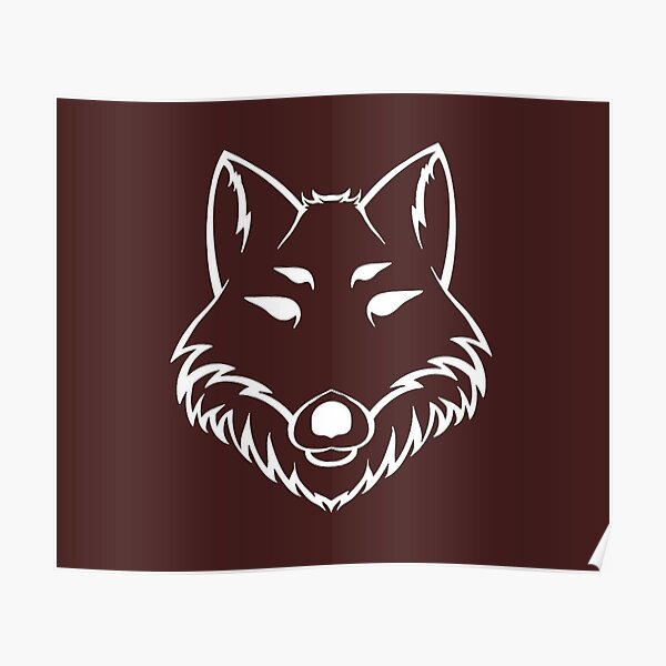 "Enchanted Fox" Poster for Sale by Sretensshop | Redbubble