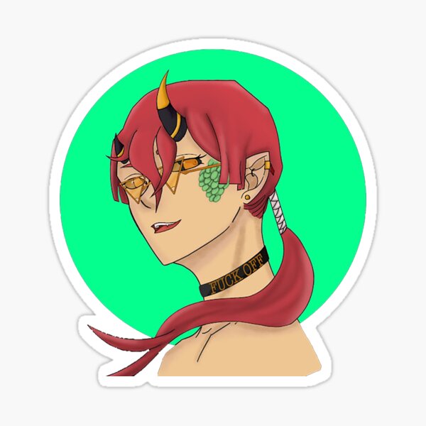 "Damon " Sticker by SoldMySoulToo | Redbubble