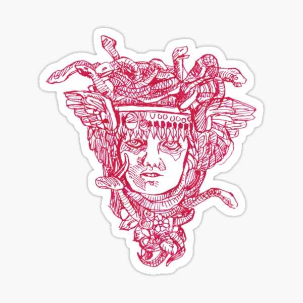 "Medusa" Sticker by SageTeaArts | Redbubble