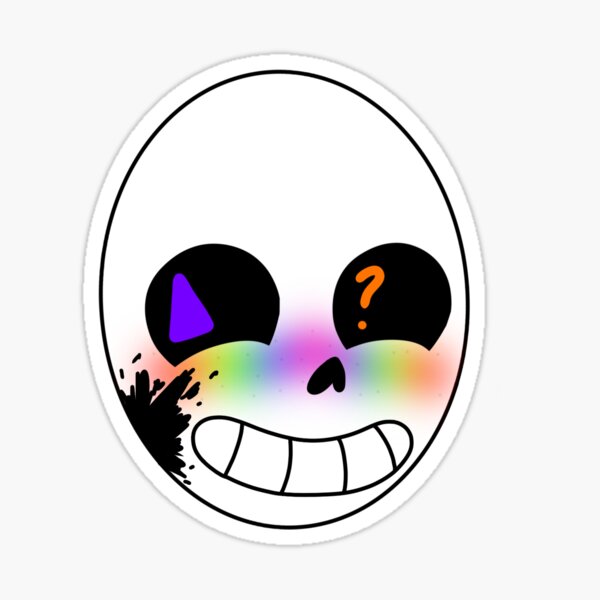 "Eggcellent Ink sans" Sticker by EAnimaliaArt | Redbubble