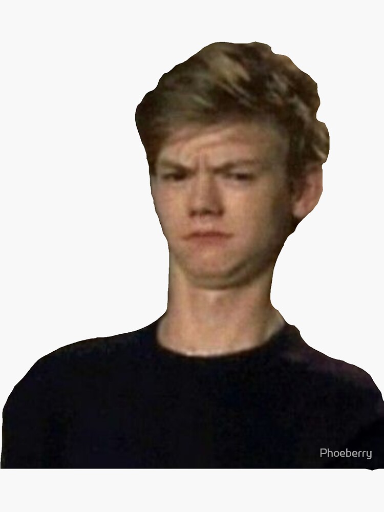 "thomas confused" Sticker by Phoeberry | Redbubble