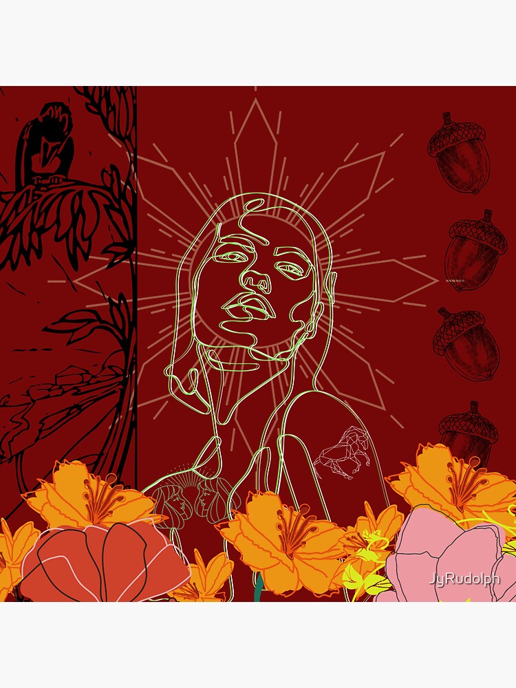 "Macha" Sticker by JyRudolph | Redbubble