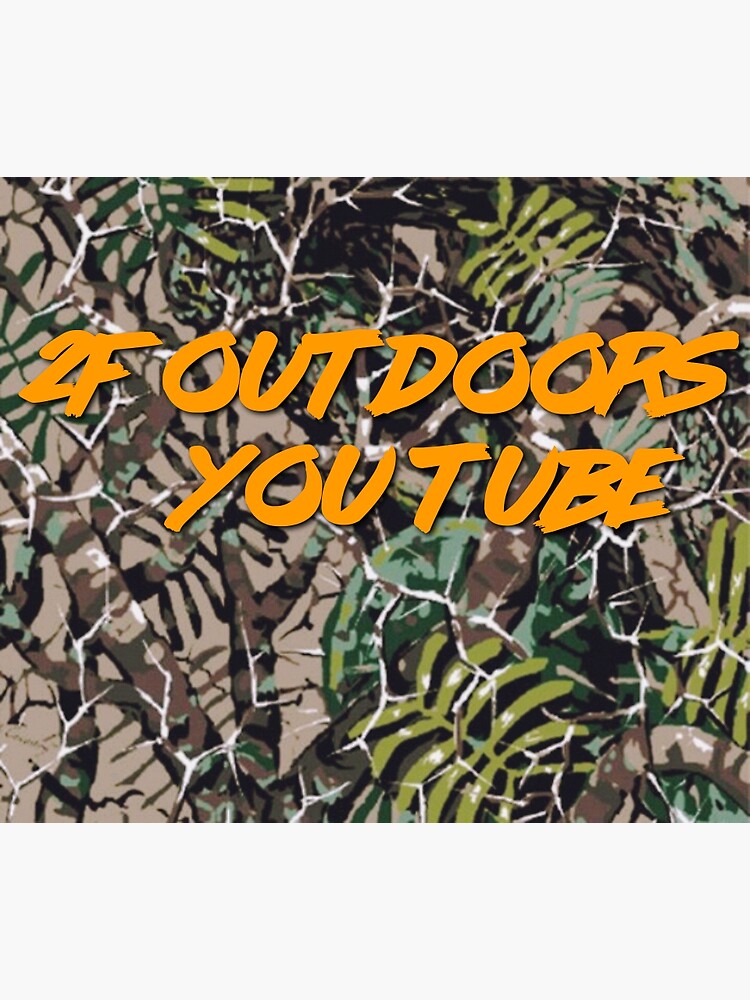 "Outdoor merch" Sticker by 2FOutdoors | Redbubble
