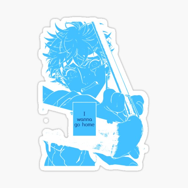 "Everyone Enjoy Life Good Vitality Blue Period Black And White Anime ...