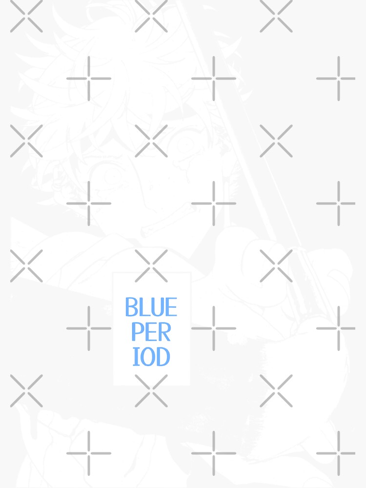 "Everyone Enjoy Life Good Vitality Blue Period Black And White Anime ...