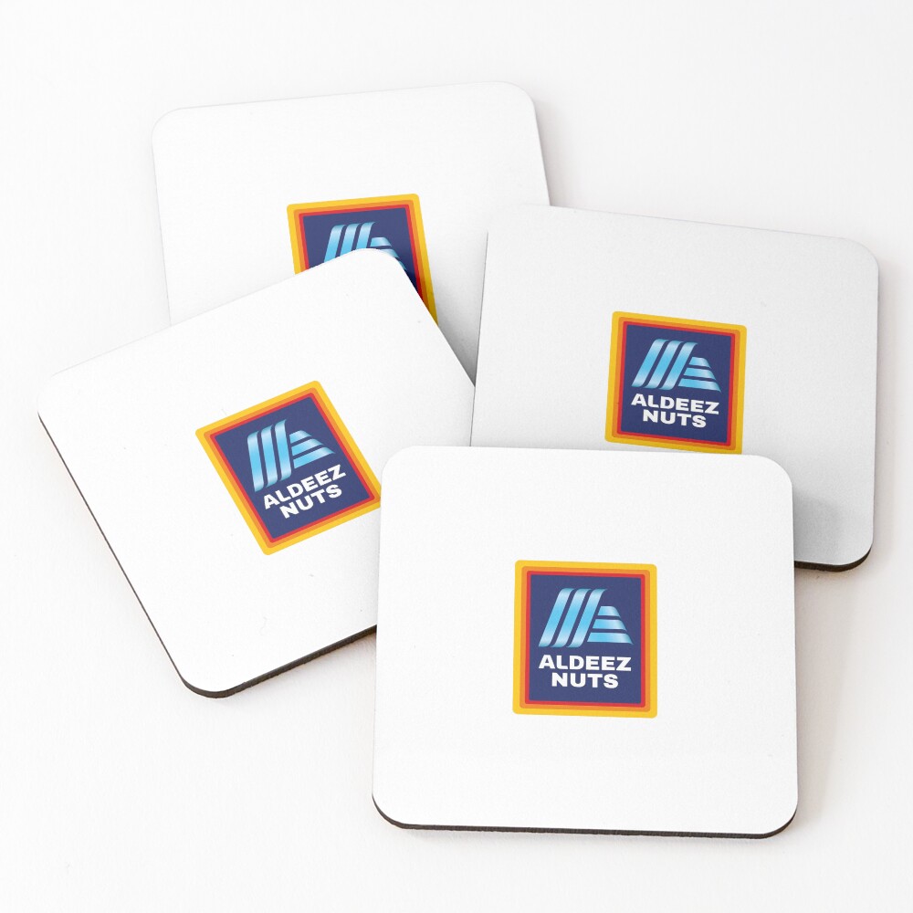 "ALDEEZ NUTS" Sticker for Sale by eunangst | Redbubble