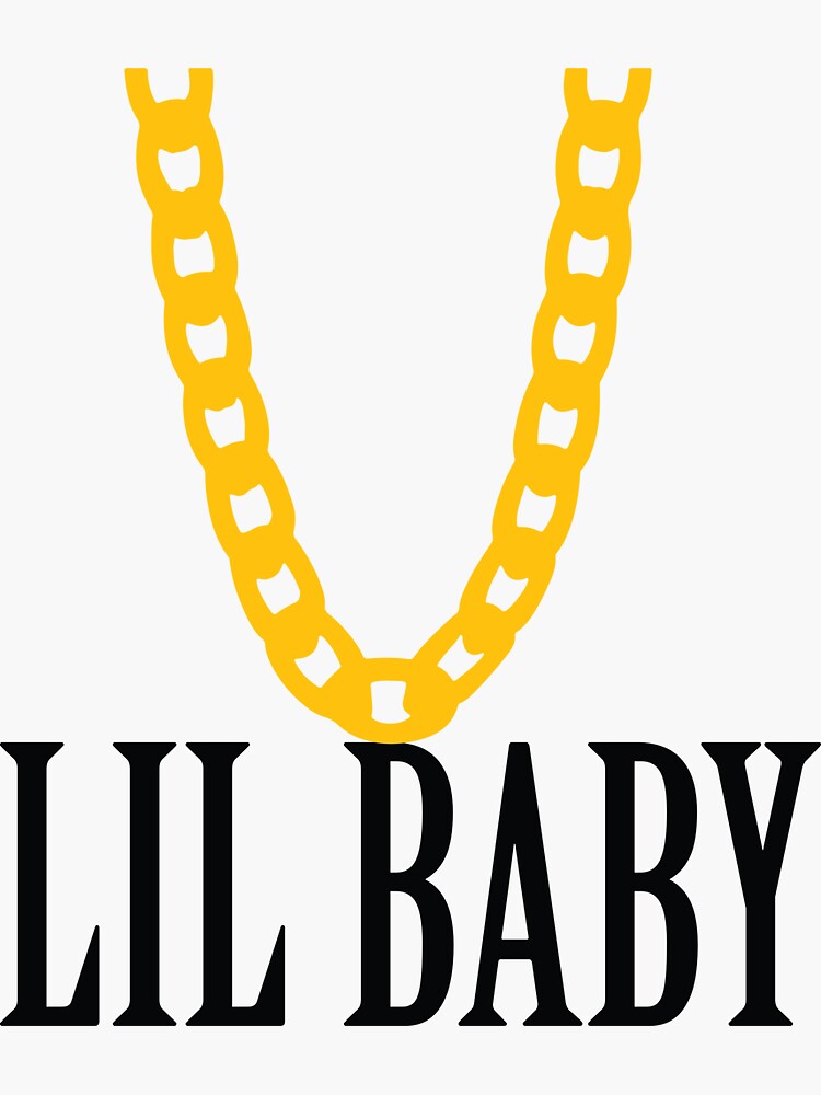 "Lil Baby" Sticker by Fuccibucci | Redbubble