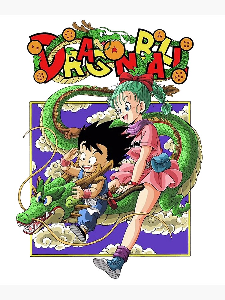 "Goku And Bulma Dragon Ball" Poster for Sale by NunezArt | Redbubble