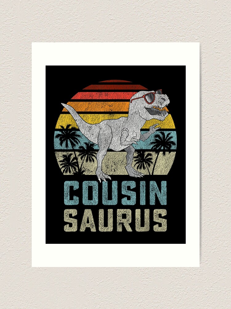 "Cousinsaurus T Rex Dinosaur Cousin Saurus Boy Family, Design, Soft ...