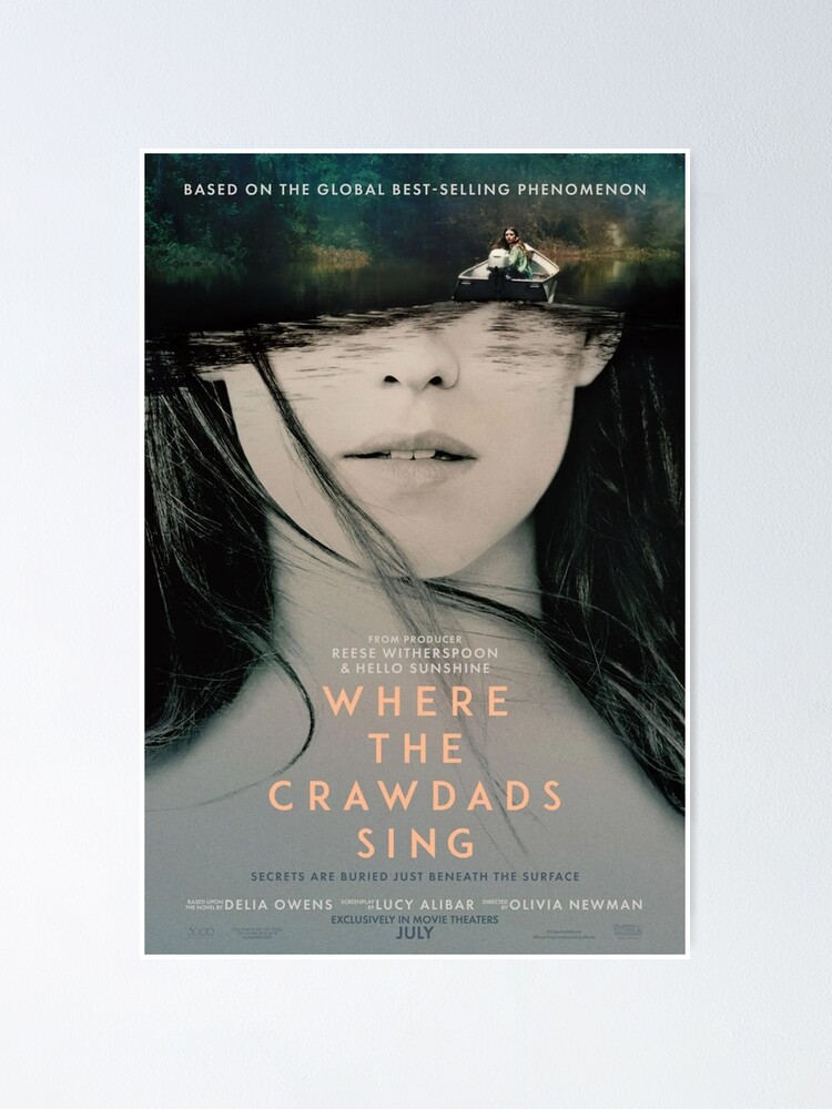 "Where the Crawdads Sing (2022)" Poster by jostincott | Redbubble