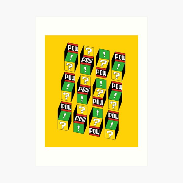 "Opti Block Bros." Art Print for Sale by theartofm | Redbubble