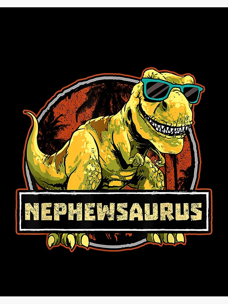 "Nephewsaurus, T Rex Neffe Saurus Dinosaurier Damen Jungen, Logo Billig ...