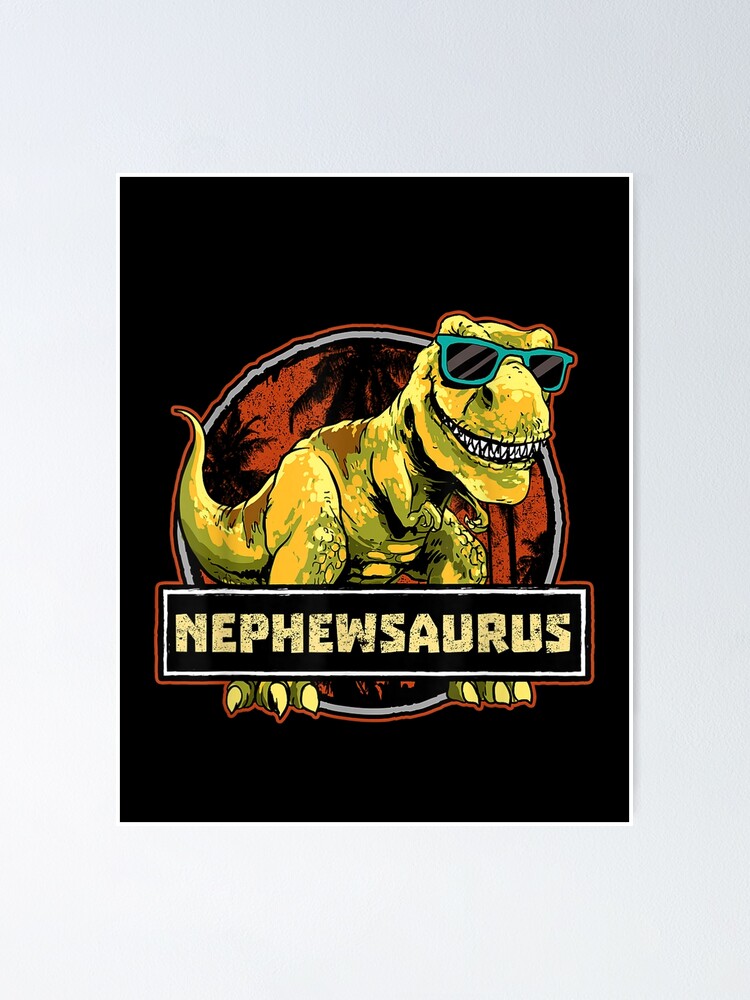 "Nephewsaurus, T Rex Neffe Saurus Dinosaurier Damen Jungen, Logo Billig ...