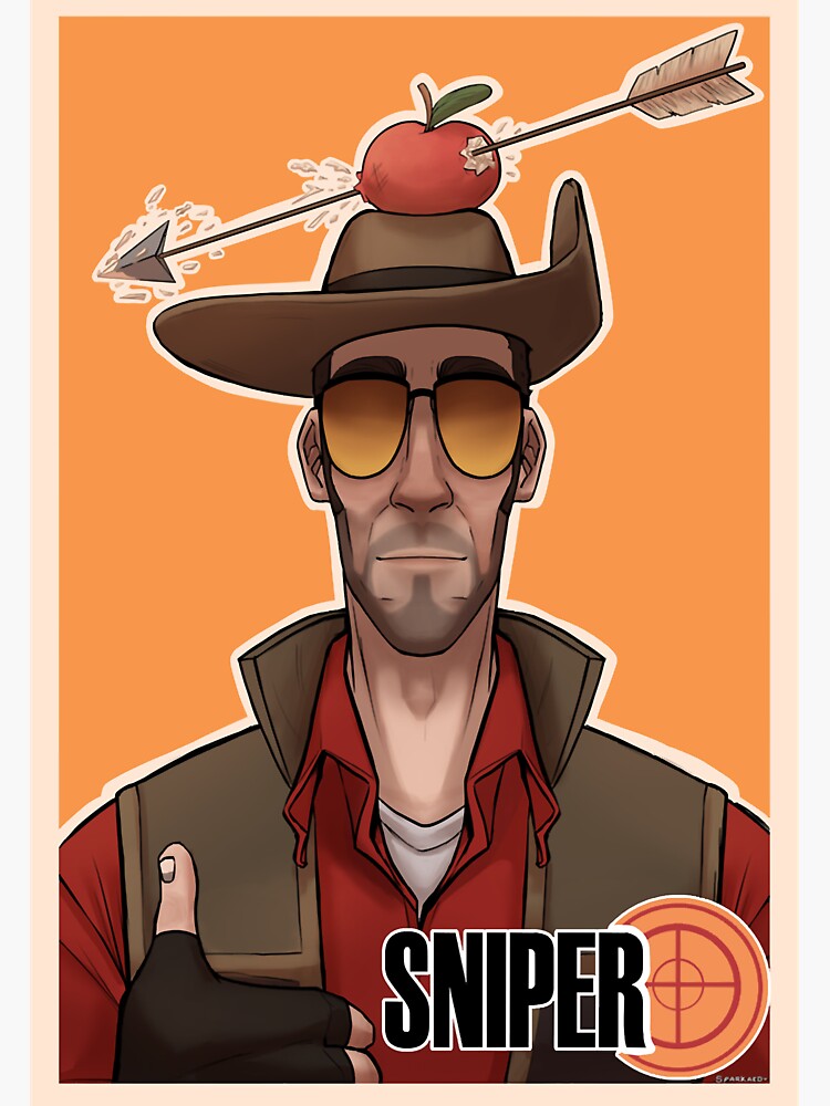 "Huntsman Sniper " Sticker by JohnBechtel6 | Redbubble