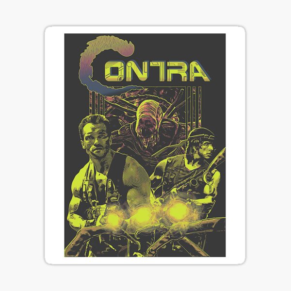 "Contra Contra Contra Contra Contra Contra Contra Contra a8sd" Sticker ...