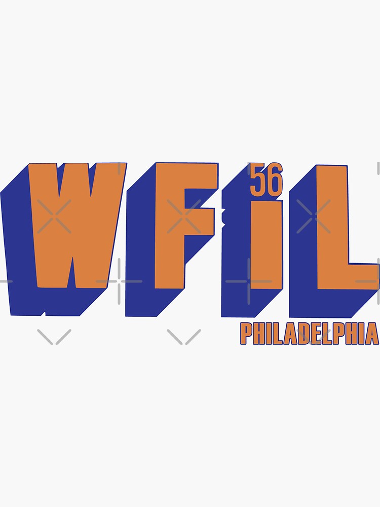 "WFIL 56 Philadelphia" Sticker for Sale by TeeArcade84 | Redbubble