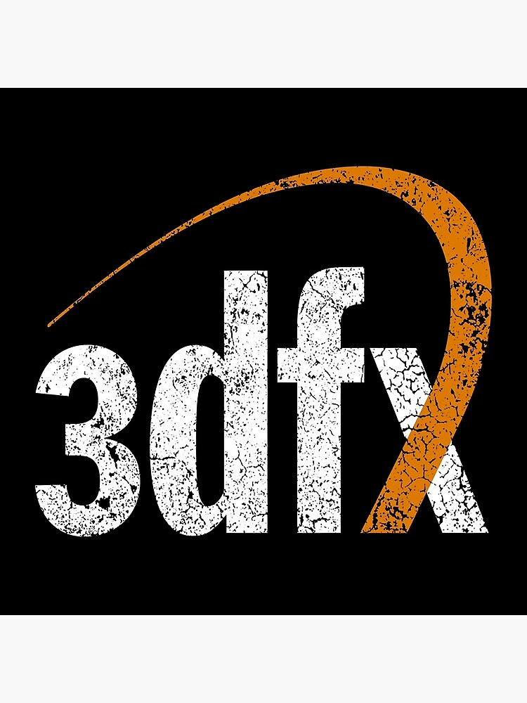 "3DFX Faded Poster" Poster for Sale by Aramis120a | Redbubble