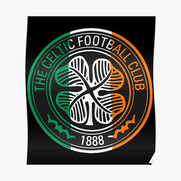 "Celtic FC Irish Fans" Poster by ULTRASart | Redbubble