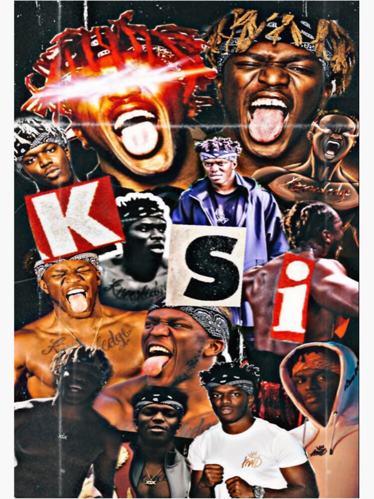 "KSI " Sticker for Sale by zikclothing | Redbubble