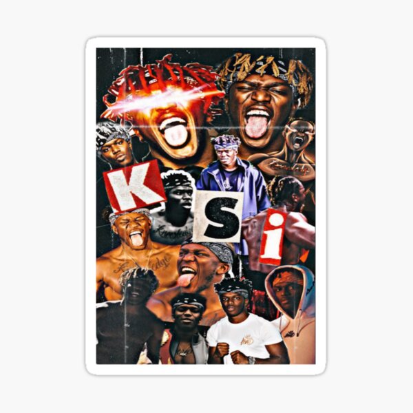 "KSI " Sticker for Sale by zikclothing | Redbubble