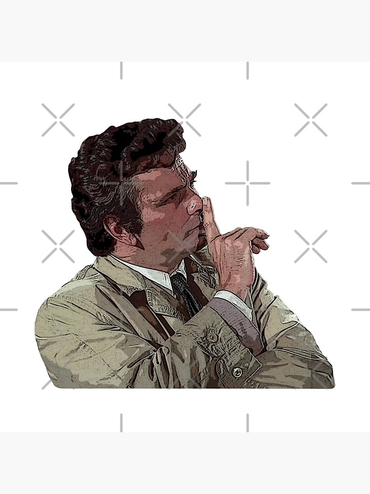 "Columbo, Peter Falk, Just one more thing, Columbo thinking" Poster by ...