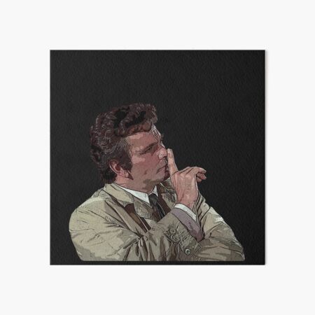 "Columbo, Peter Falk, Just one more thing, Columbo thinking" Art Board ...