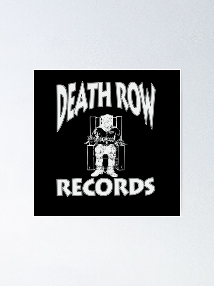 " death row records" Poster for Sale by shoppingkamal | Redbubble