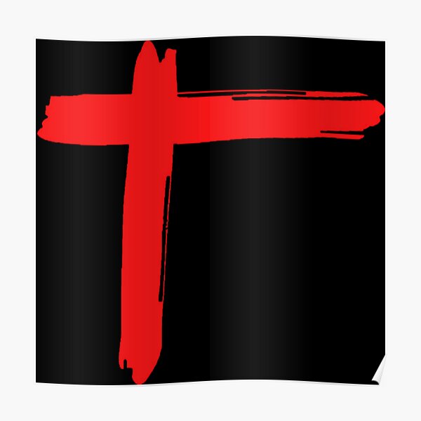 "red logo" Poster for Sale by leonacarmel | Redbubble