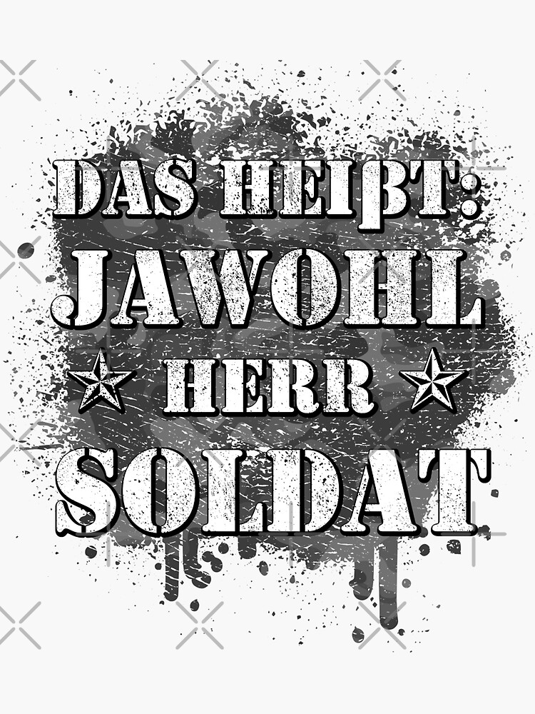 "Yes, sir, soldier AGA civil union federal instructor" Sticker by ...