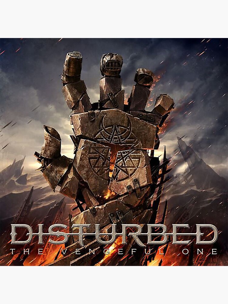 "Disturbed full albums-art99" Sticker by Whad1958 | Redbubble