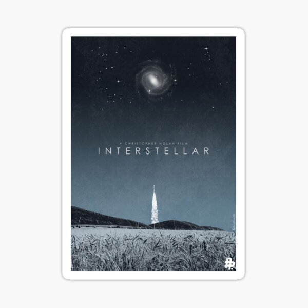 "interstellar movie" Sticker by lisfestyle | Redbubble