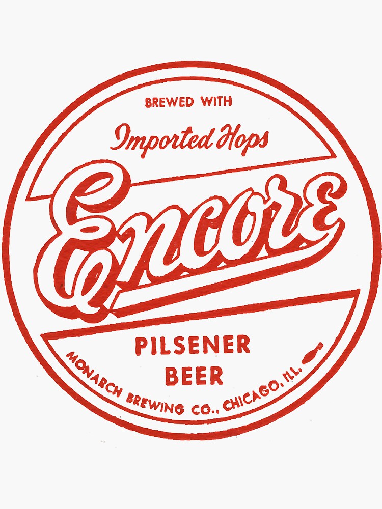 "Encore " Sticker for Sale by CameronHol9425 | Redbubble