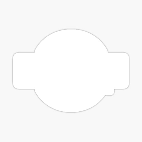 "white logos" Sticker by ShanonHughes | Redbubble