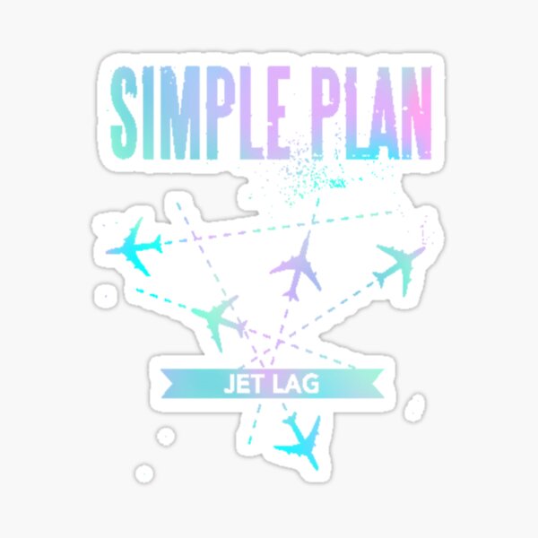 ">>Simple plan" Sticker by linhanje | Redbubble