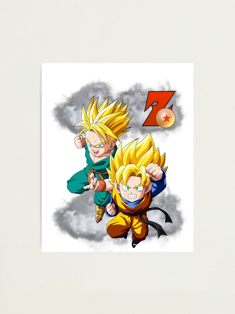 "Trunks and Goten Dragon Ball" Photographic Print for Sale by ...