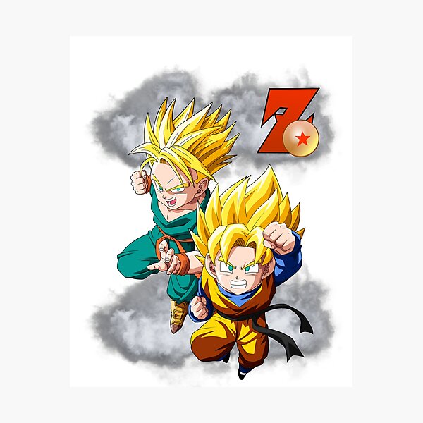 "Trunks and Goten Dragon Ball" Photographic Print for Sale by ...
