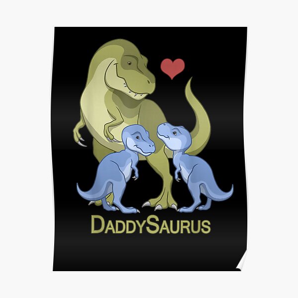 "Mens Daddysaurus T Rex Father Amp Twin Baby Boy Dinosaurs, Team, für ...