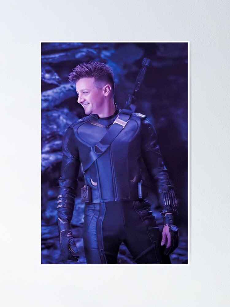 "jeremy renner" Poster for Sale by Abrabraha7 | Redbubble