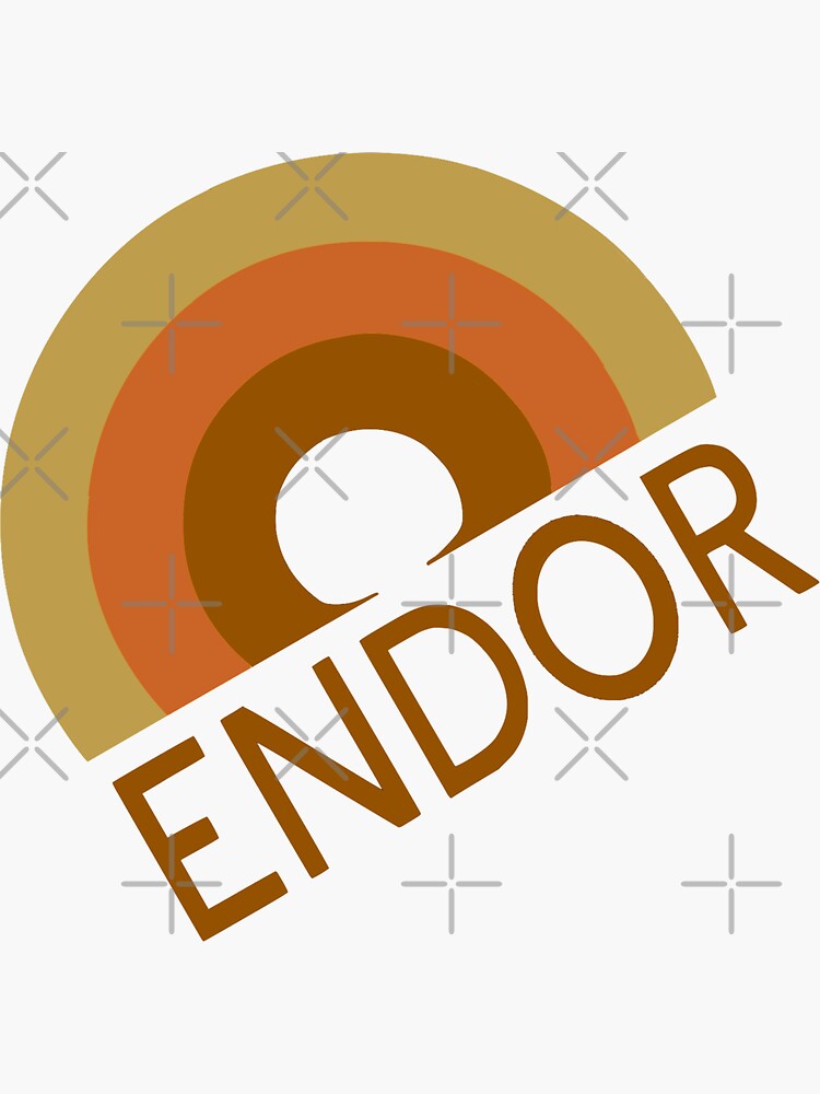 "Endor" Sticker by JM5150 | Redbubble