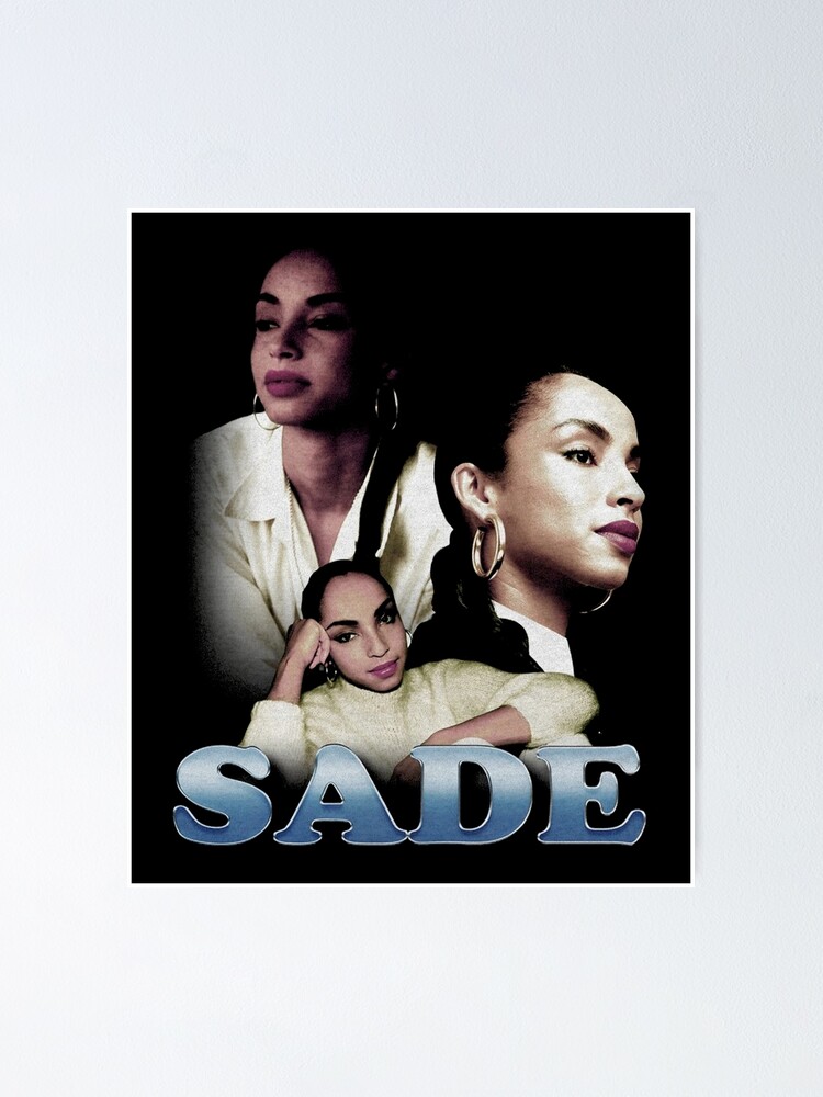 "Sade Vintage Beautiful Singer Pop Music Art" Poster for Sale by ...