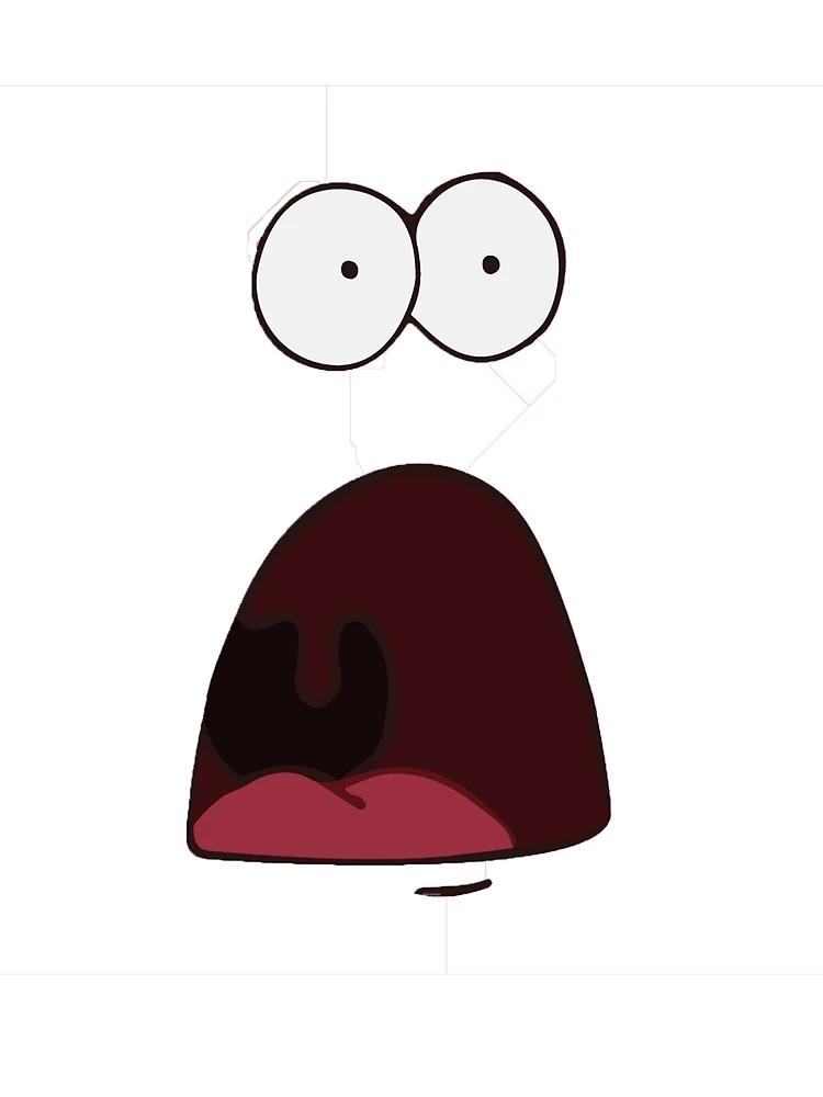Patrick Surprised Face Png