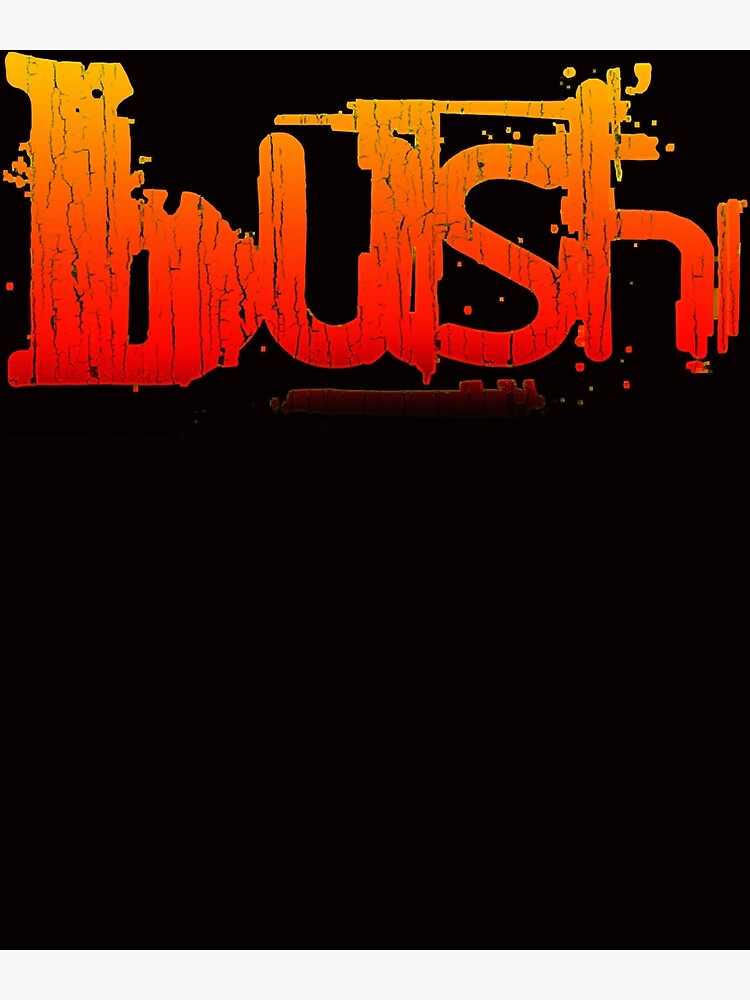 "Bush band logo" Poster for Sale by militarylawn | Redbubble