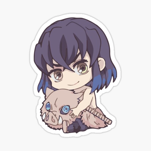 Sticker « tengen uzui chibi cute Tengen and Zenitsu », par Mahisterha ...