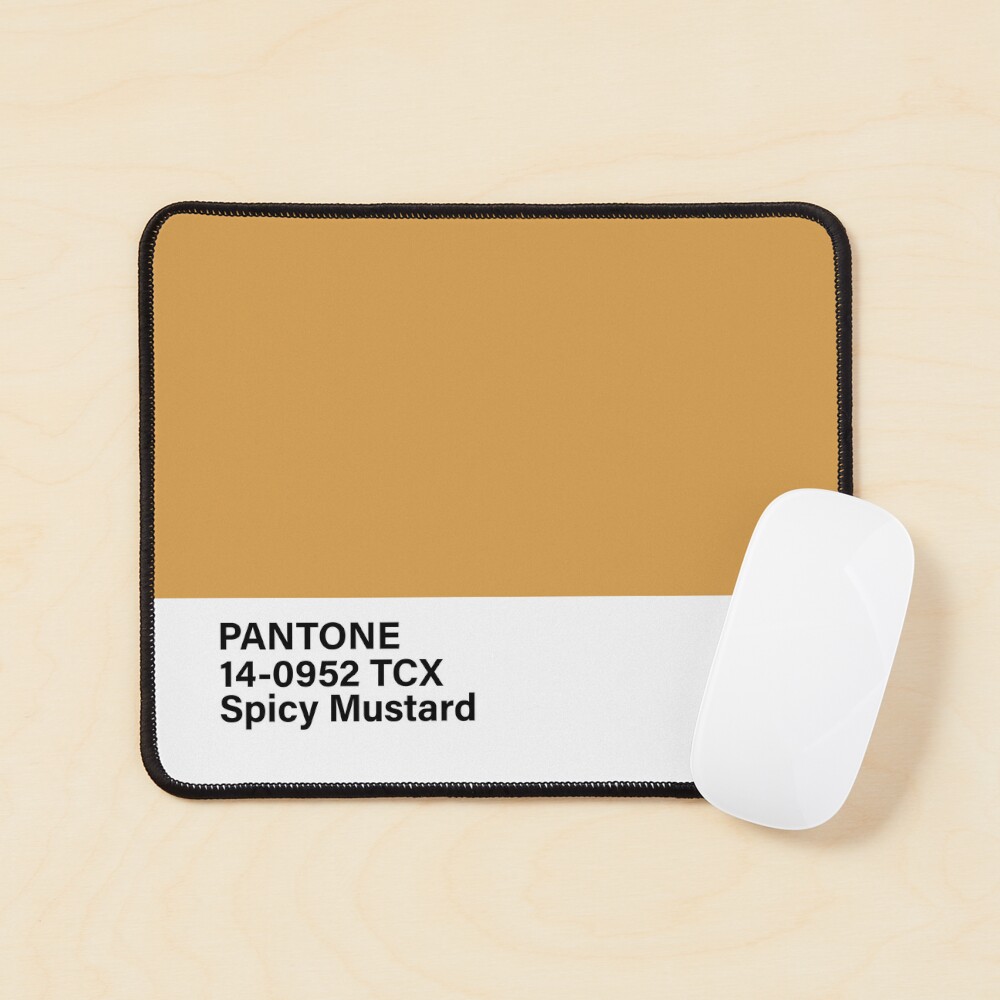 "PANTONE 14-0952 TCX Spicy Mustard" Poster for Sale by princessmi-com ...