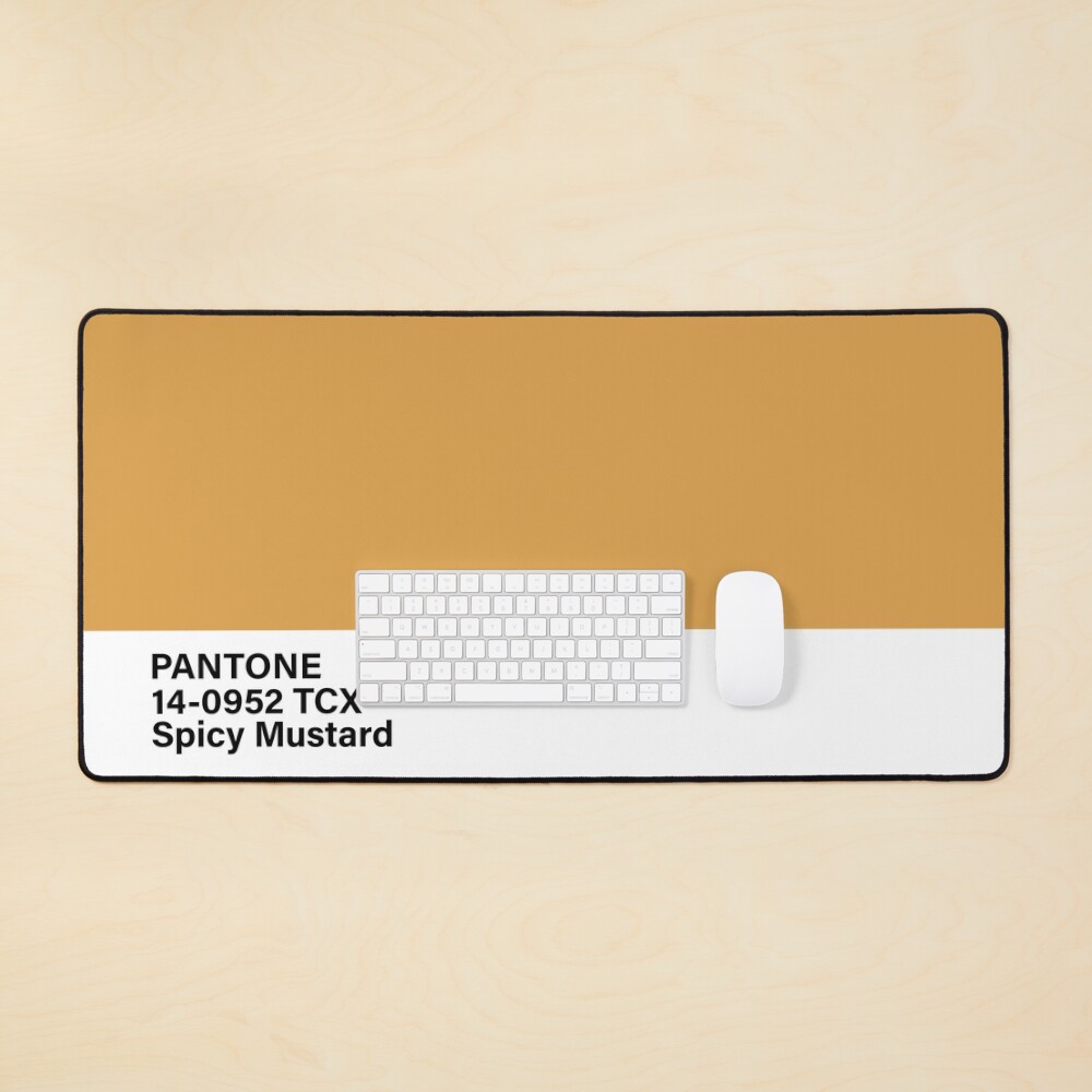 "PANTONE 14-0952 TCX Spicy Mustard" Poster for Sale by princessmi-com ...