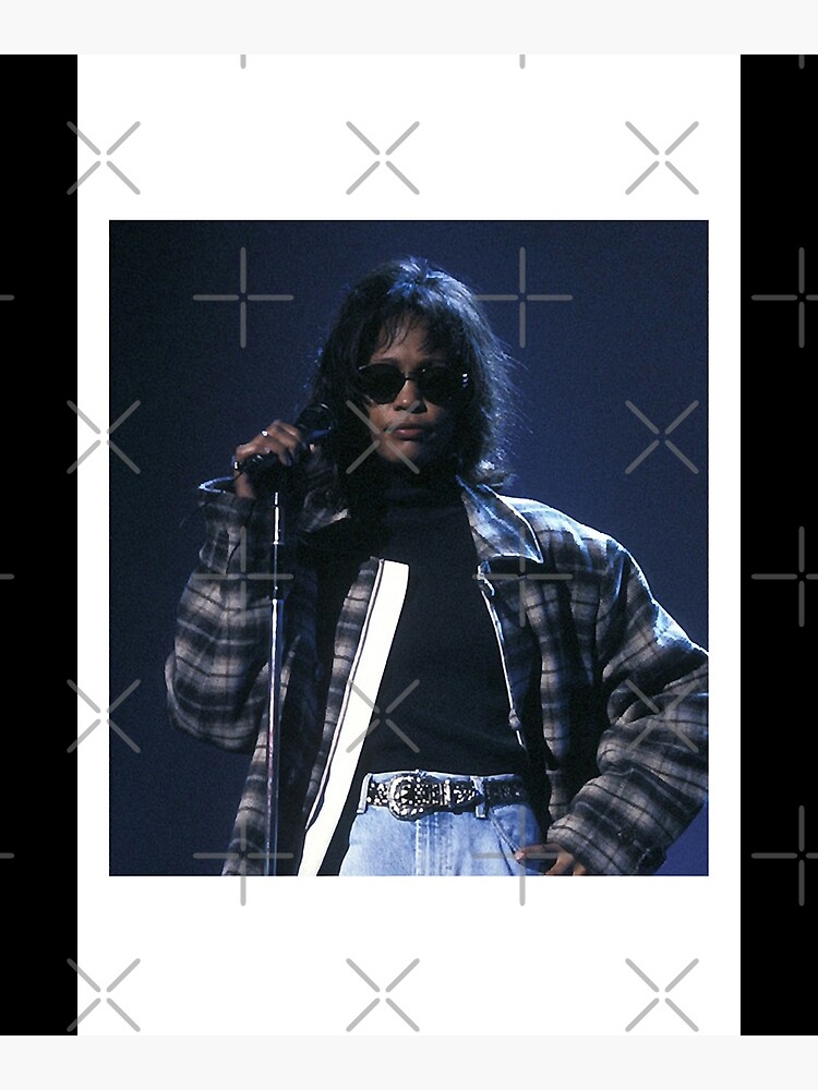 "Alluring Singer Left Many Works For Fans Whitney Houston Graphic For ...
