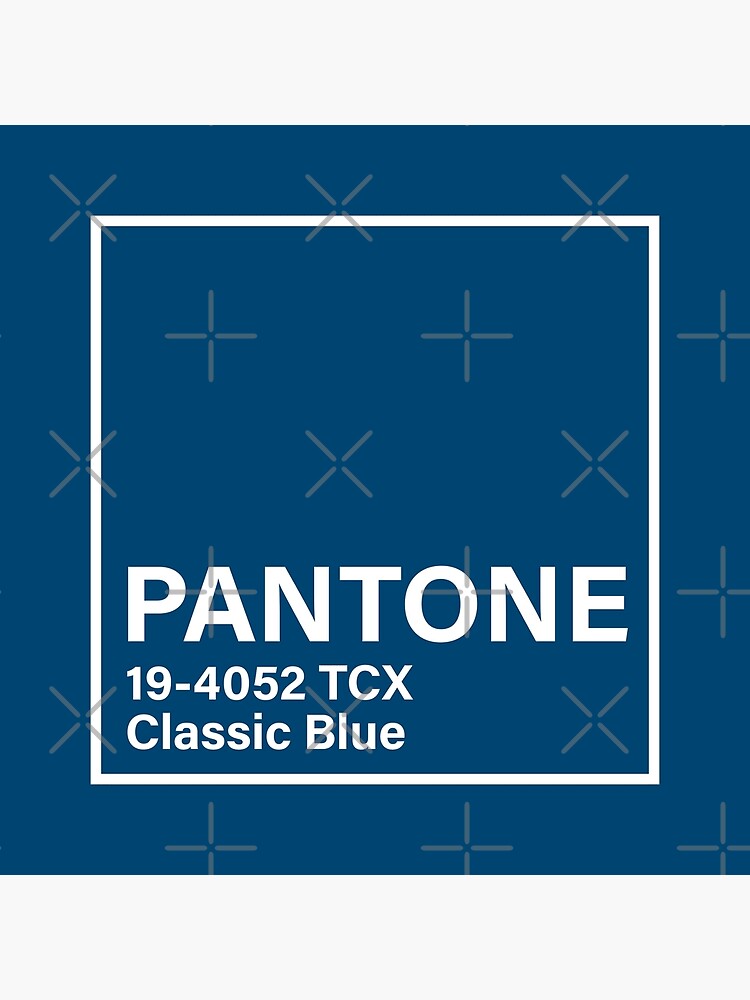 "PANTONE 19-4052 TCX Classic Blue" Poster for Sale by princessmi-com ...