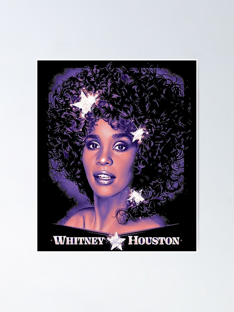 "Alluring Singer Left Many Works For Fans Whitney Houston" Poster for ...