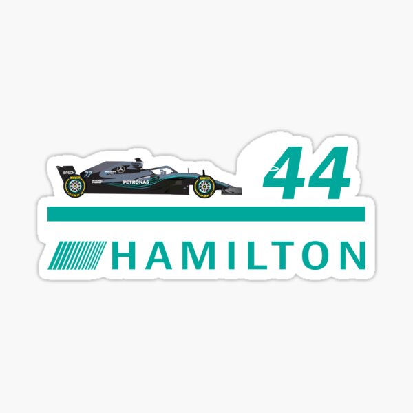 "Lewis Hamilton" Sticker for Sale by Payzah | Redbubble