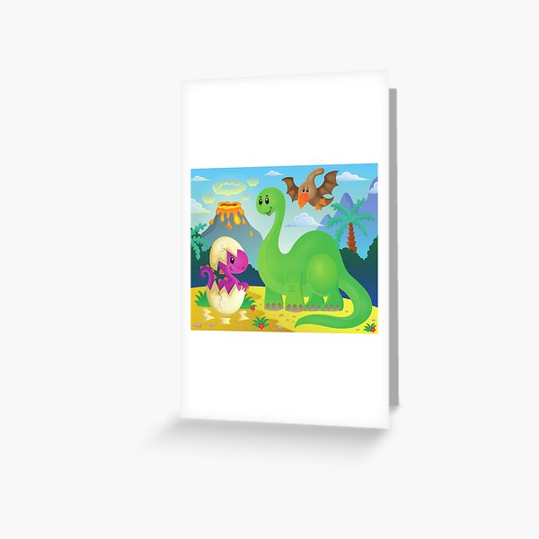 "Cartoon of Cute Dragons" Greeting Card for Sale by cartoon-stories ...